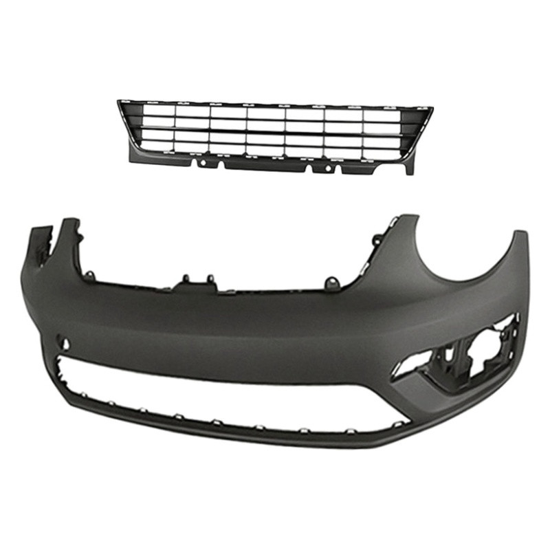 Replacement BNDL-240952 - 2-Piece (Front Bumper Cover, Grille ...