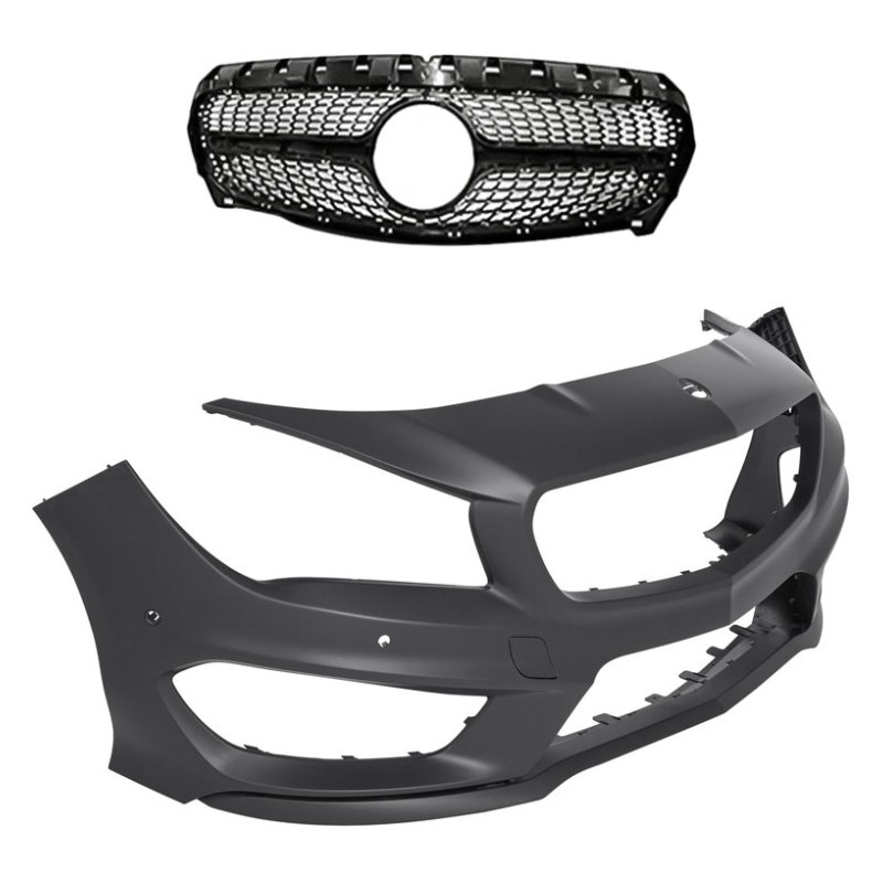 Replacement BNDL-240976 - 2-Piece (Front Bumper Cover, Grille ...