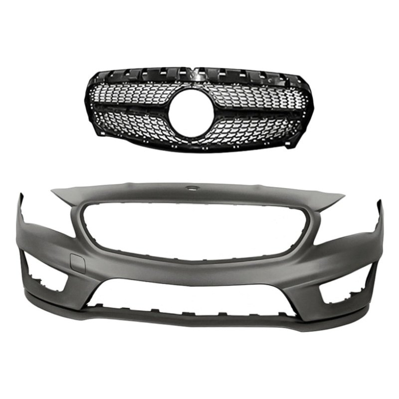 Replacement BNDL-240978 - 2-Piece (Front Bumper Cover, Grille ...