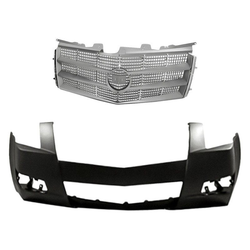 Replacement BNDL-241132 - 2-Piece (Front Bumper Cover, Grille ...