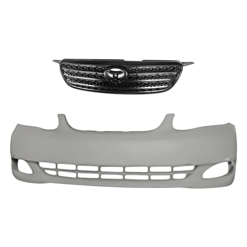 Replacement BNDL-241288 - 2-Piece (Front Bumper Cover, Grille ...