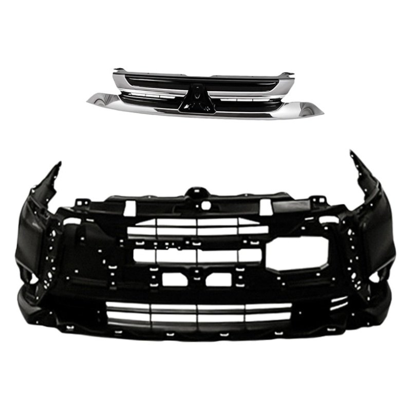 Replacement BNDL-241678 - 2-Piece (Front Bumper Cover, Grille) (CAPA ...