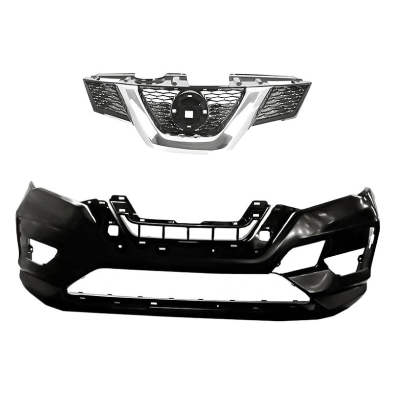 Replacement BNDL-241699 - 2-Piece (Front Bumper Cover, Grille) (CAPA ...