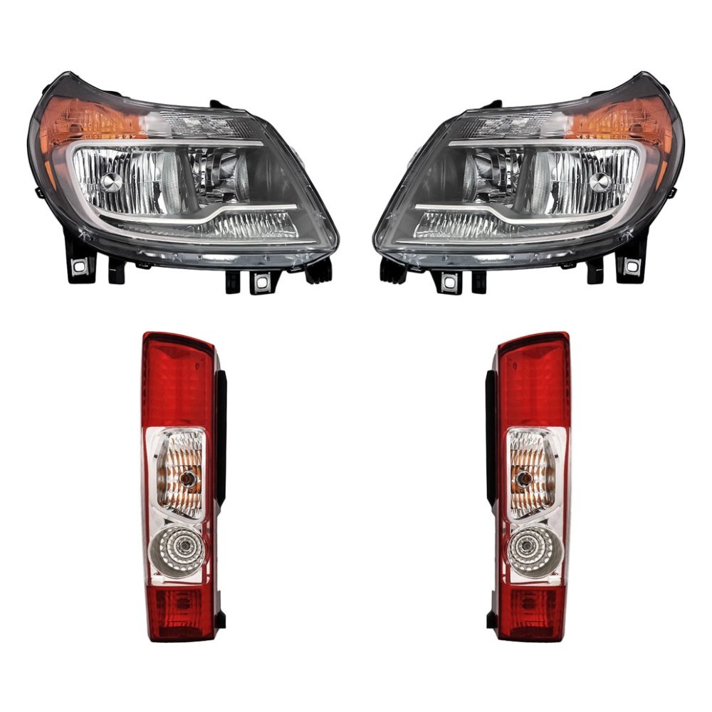 Replacement BNDL-278774 - 4-Piece Kit (Driver and Passenger Side ...