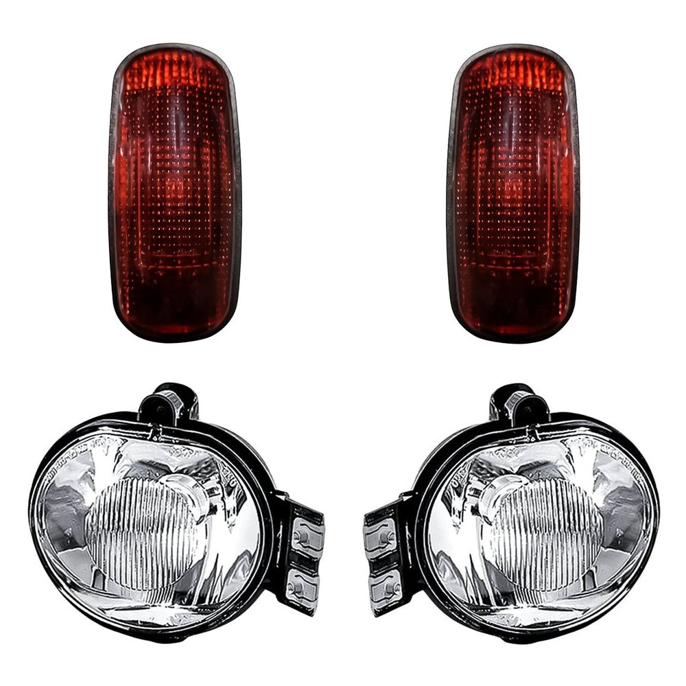 Replacement BNDL-283003 - 4-Piece Kit (Driver and Passenger Side Fog ...