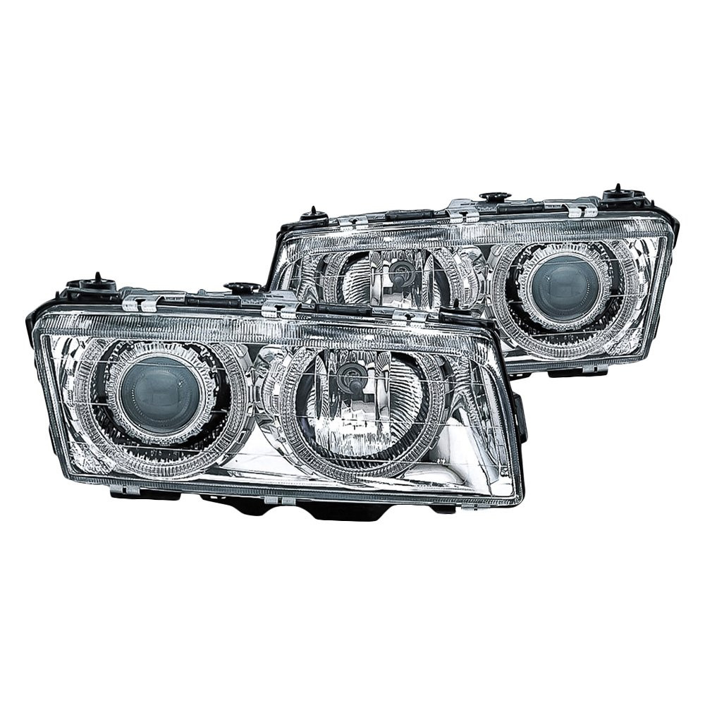 Replacement ID0001AA0221P00 - Driver and Passenger Side Chrome Halo ...