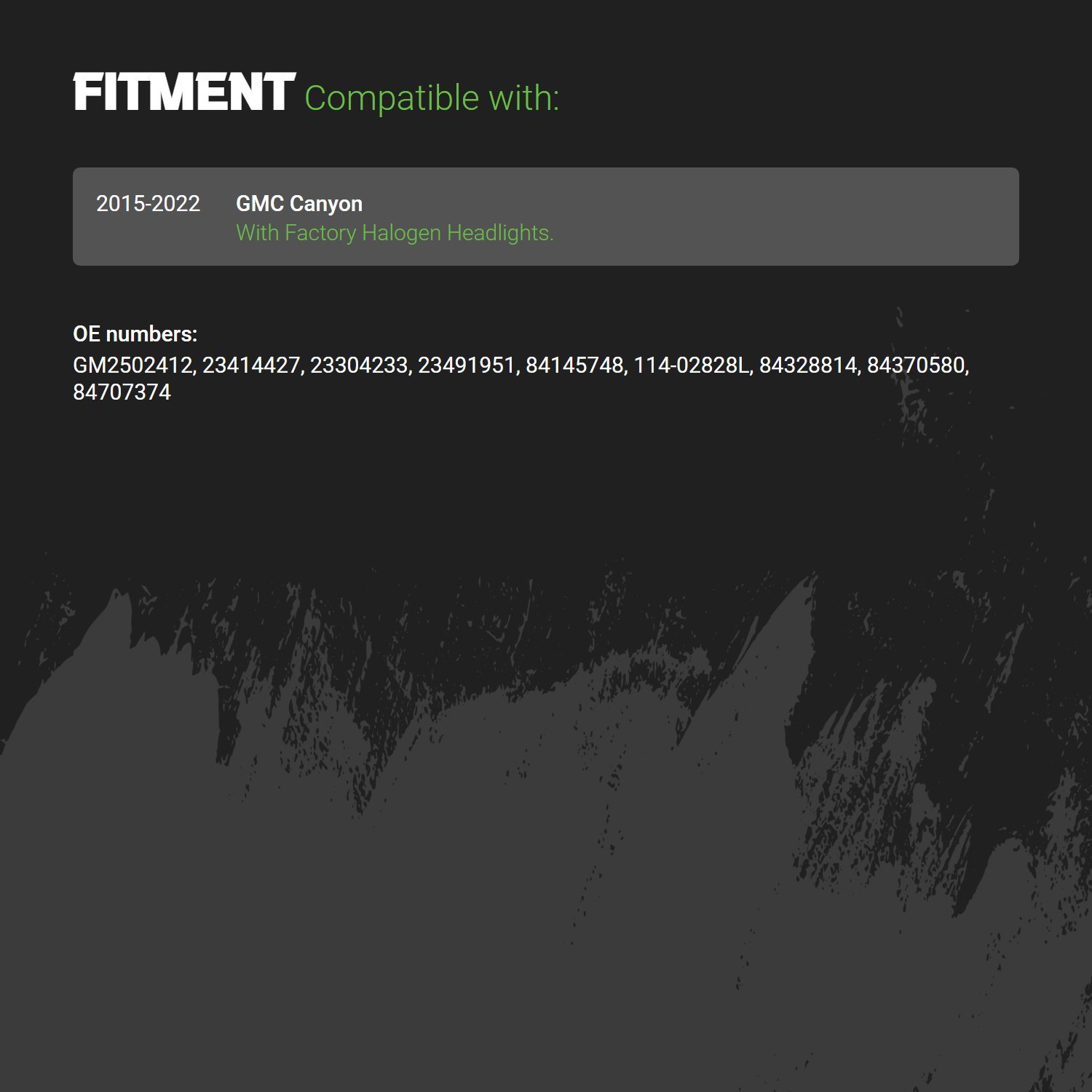 Replacement ID0001AA3426R00 - Driver Side Headlight (Standard Line)