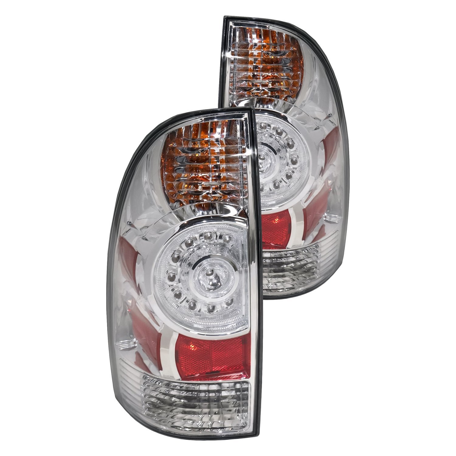 Replacement ID0002AA0047P02 - Chrome LED Tail Lights