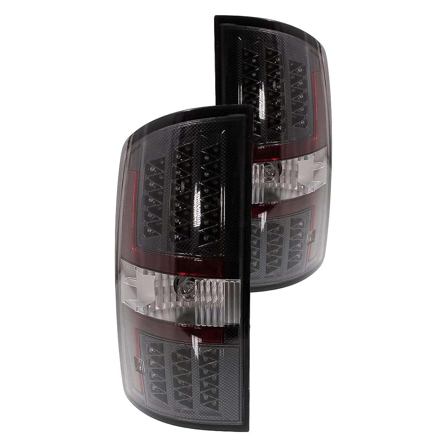 Replacement ID0002AA0113P02 - Carbon Fiber LED Tail Lights