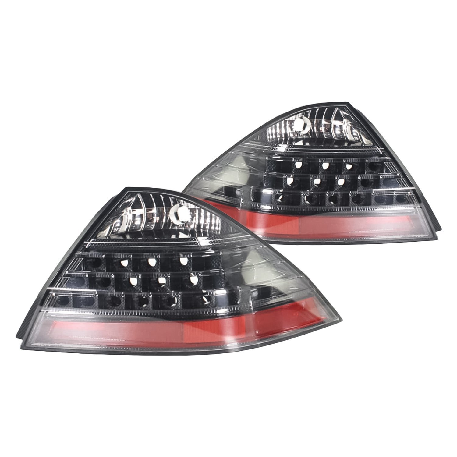 Replacement ID0002AA0202P02 - Carbon Fiber LED Tail Lights