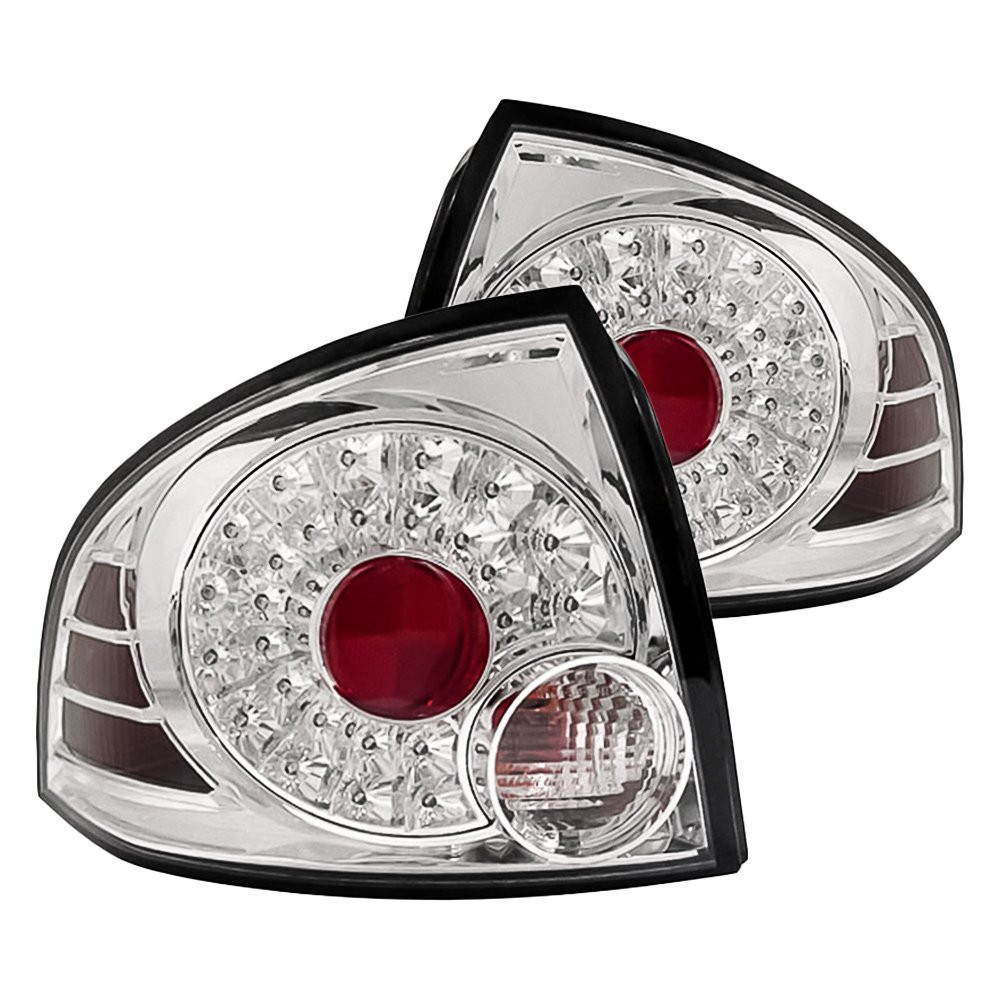 Replacement ID0002AA0222P02 - Chrome LED Tail Lights