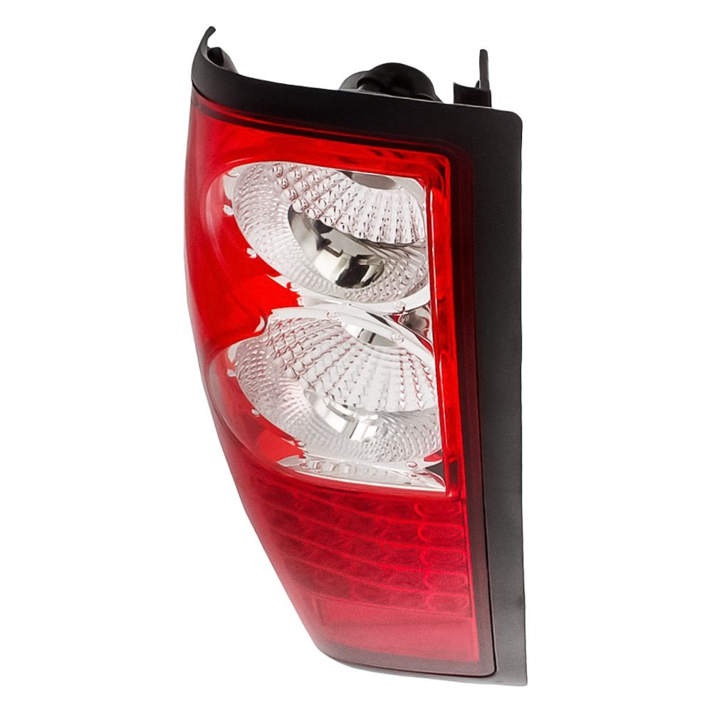 Replacement ID0002AA0226P02 - Chrome/Red LED Tail Lights