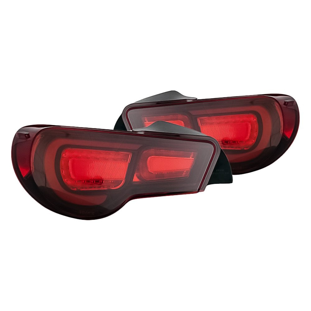 Replacement ID0002AA0345P02 - Black/Red LED Tail Lights