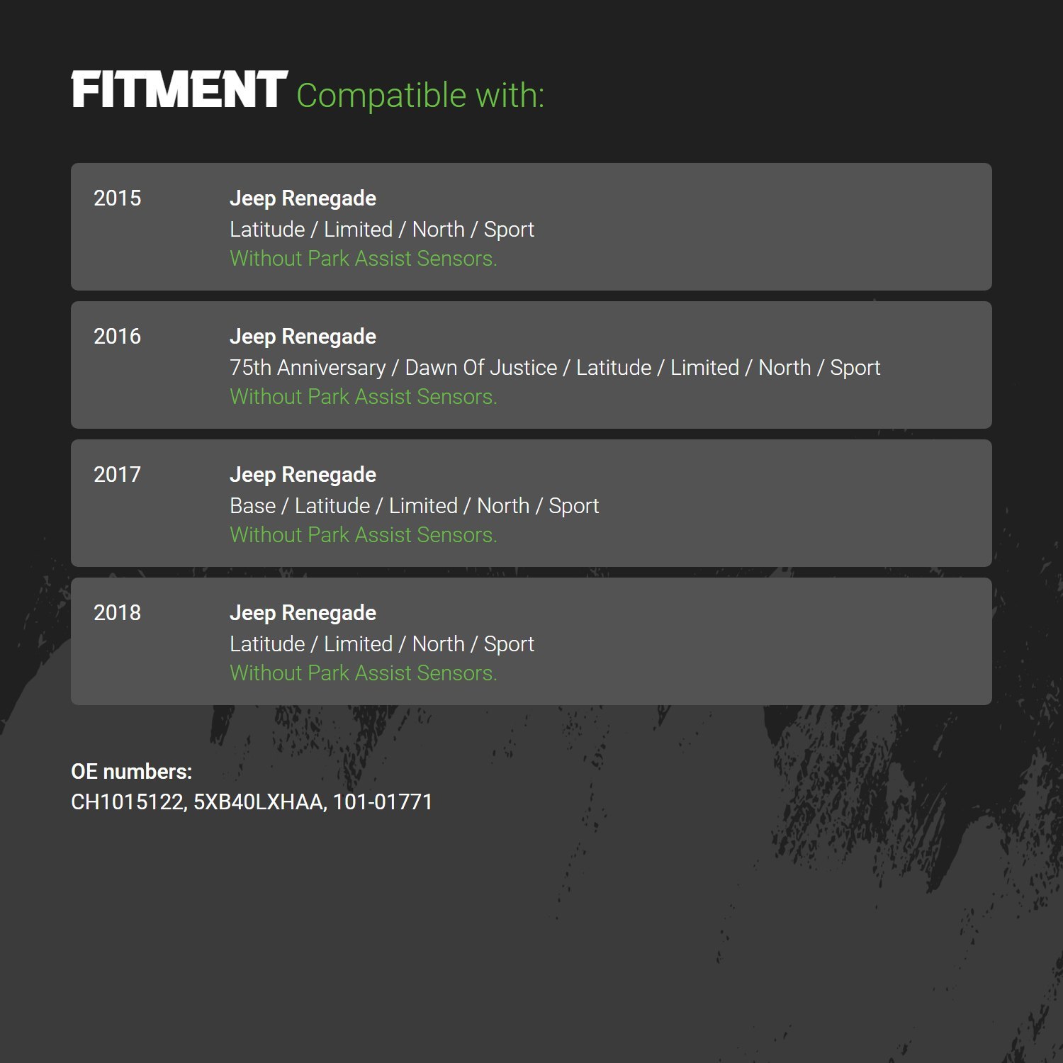 Replacement ID0004AA1002C00 - Front Lower Bumper Cover (CAPA Certified)