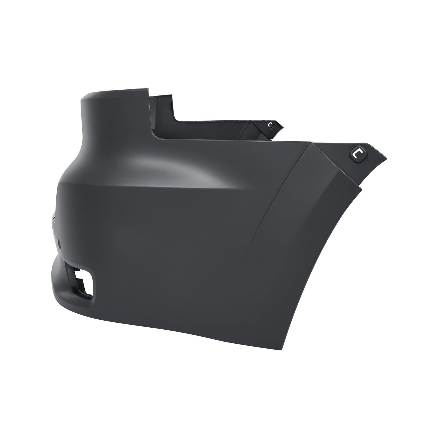Replacement ID0004AA1205R00 - Rear Upper Bumper Cover (Standard Line)