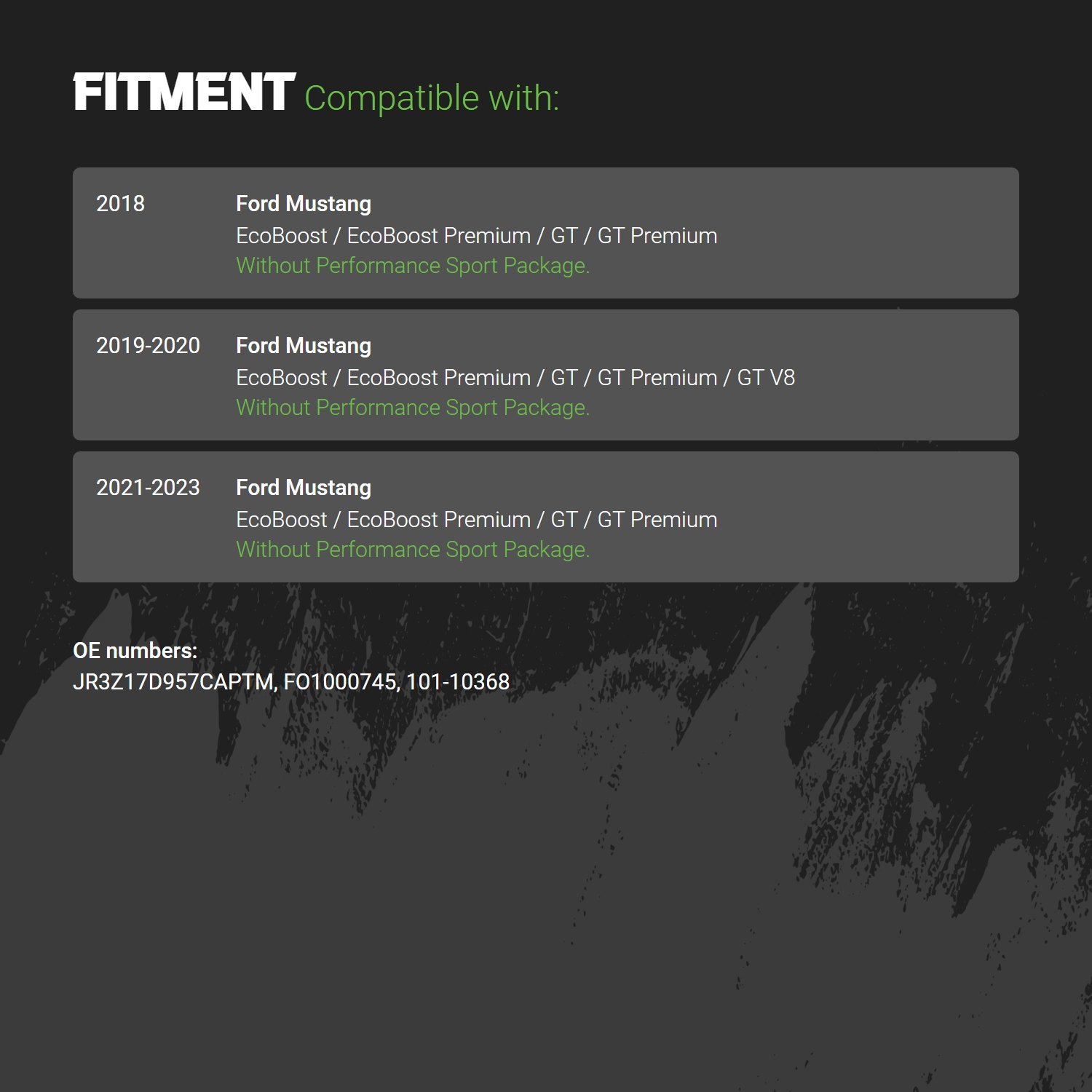 Replacement ID0004AA1541R00 - Front Bumper Cover (Standard Line)