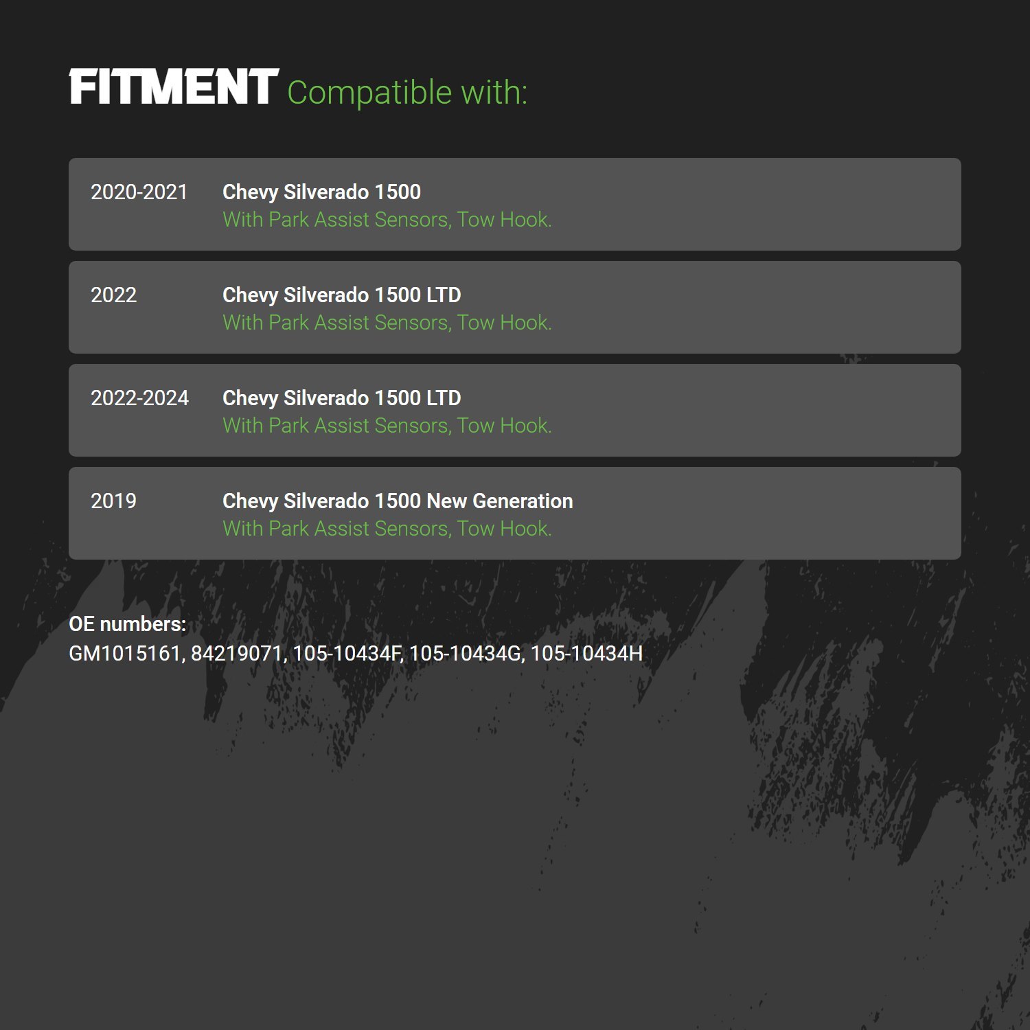 Replacement ID0004AA2316C00 - Front Lower Center Bumper Cover (CAPA ...