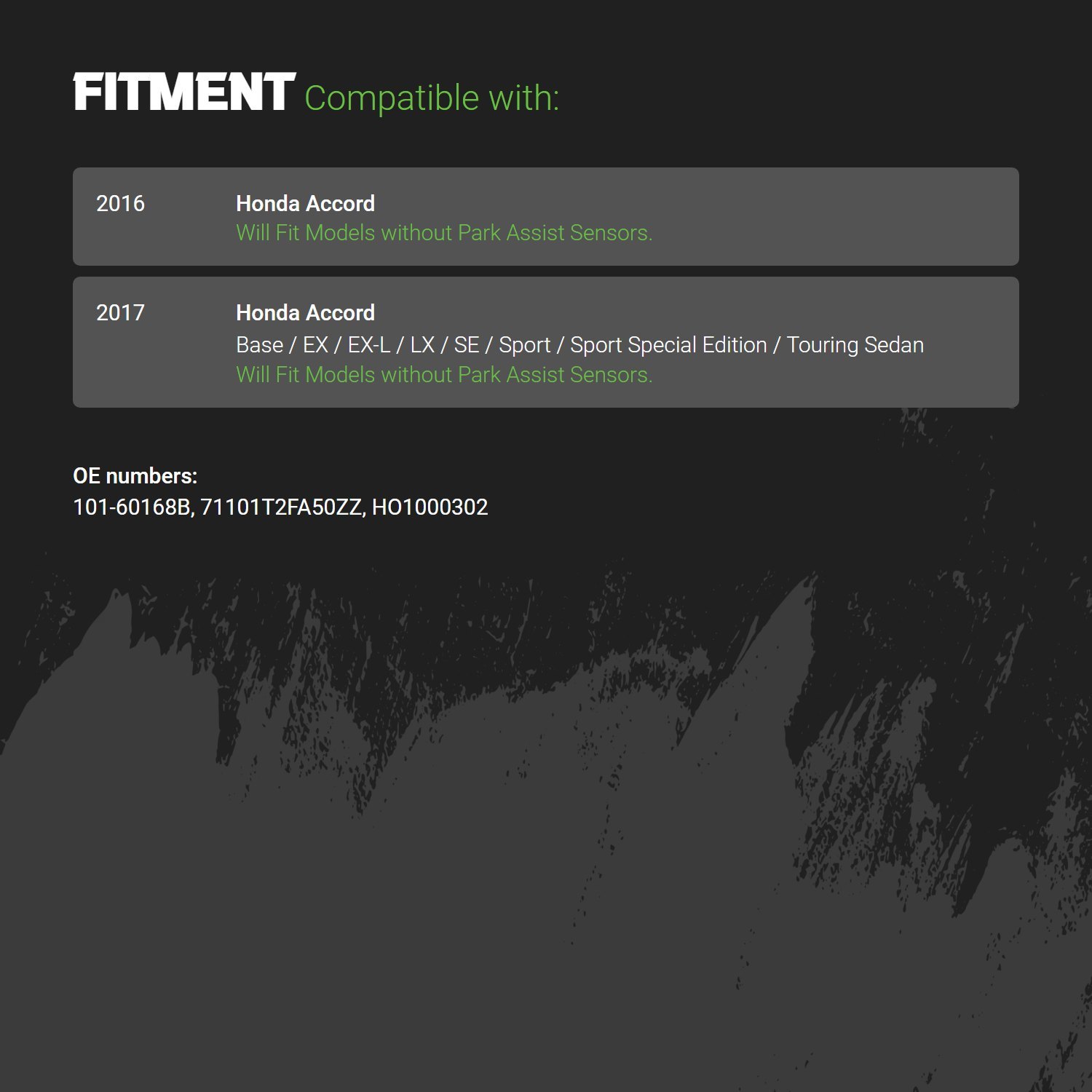 Replacement ID0004AA2765C00 - Front Bumper Cover (CAPA Certified)