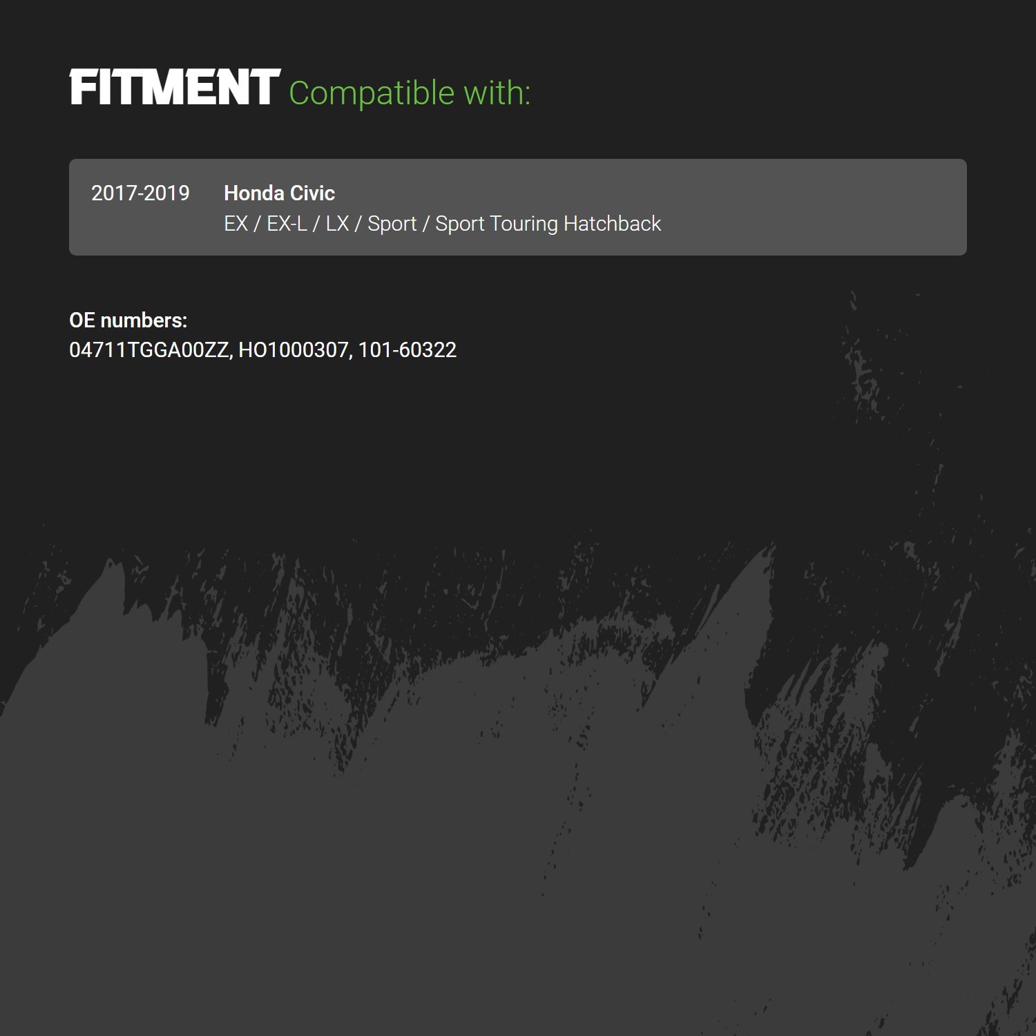 Replacement ID0004AA2770R00 - Front Bumper Cover (Standard Line)