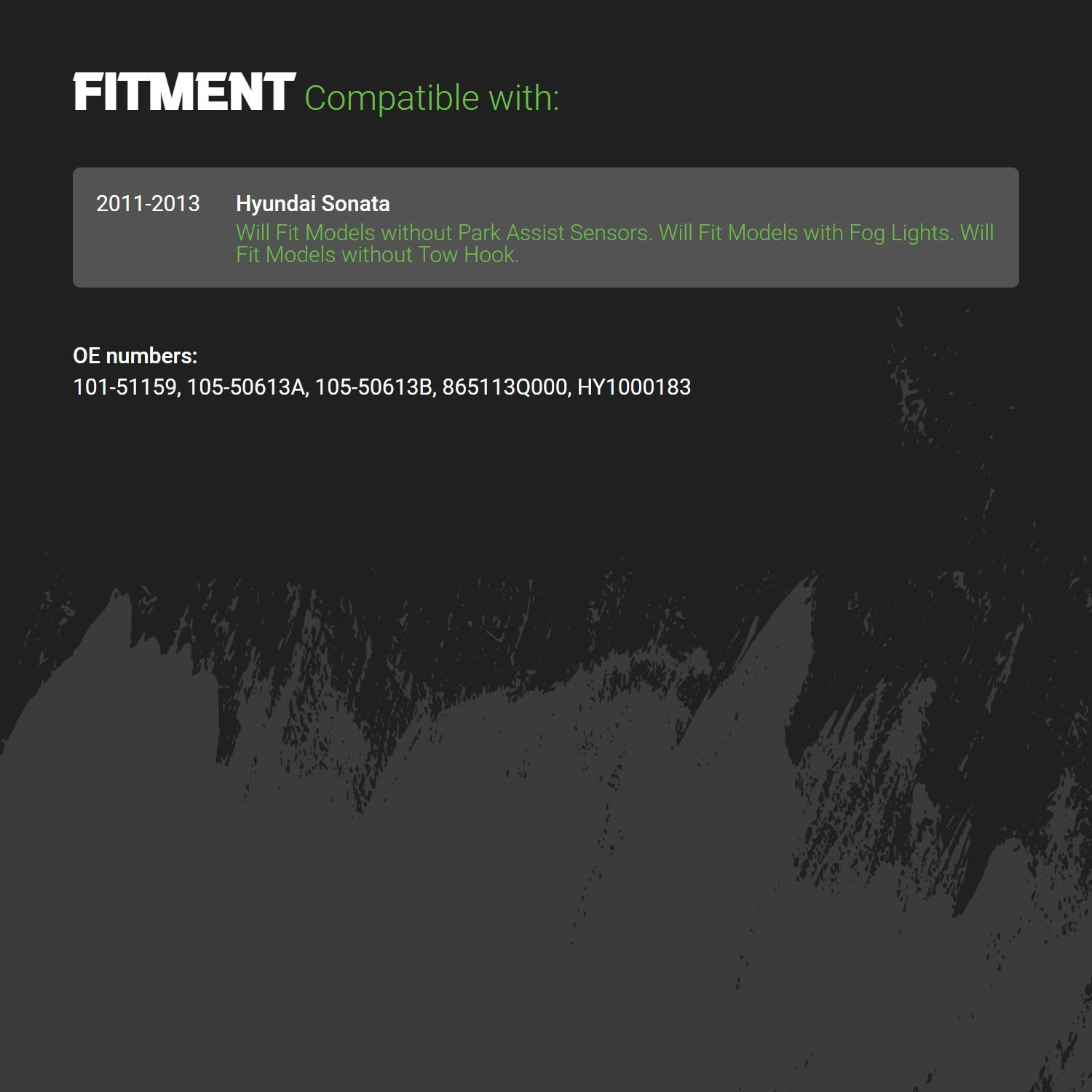 Replacement ID0004AA3002C00 - Front Bumper Cover (CAPA Certified)