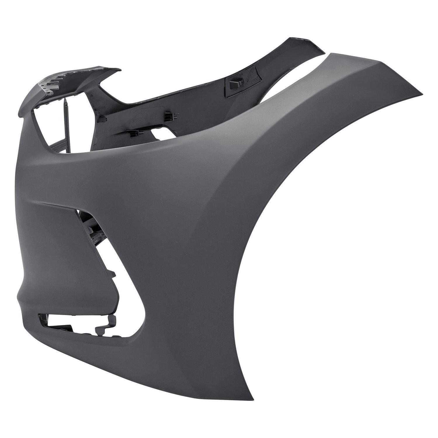 Replacement BNDL-235515 - 2-Piece (Front Bumper Cover, Grille ...