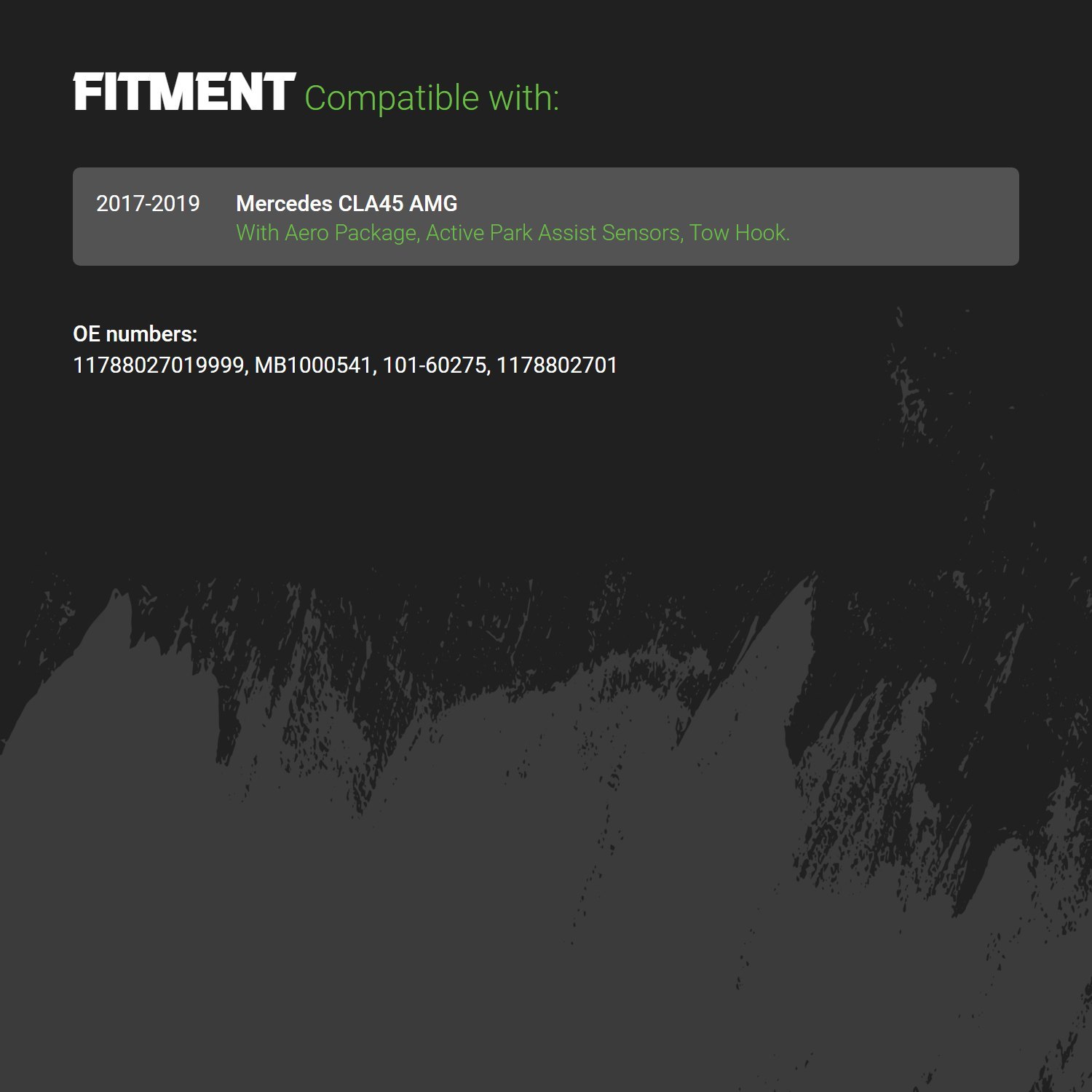 Replacement ID0004AA4227C00 - Front Bumper Cover (CAPA Certified)