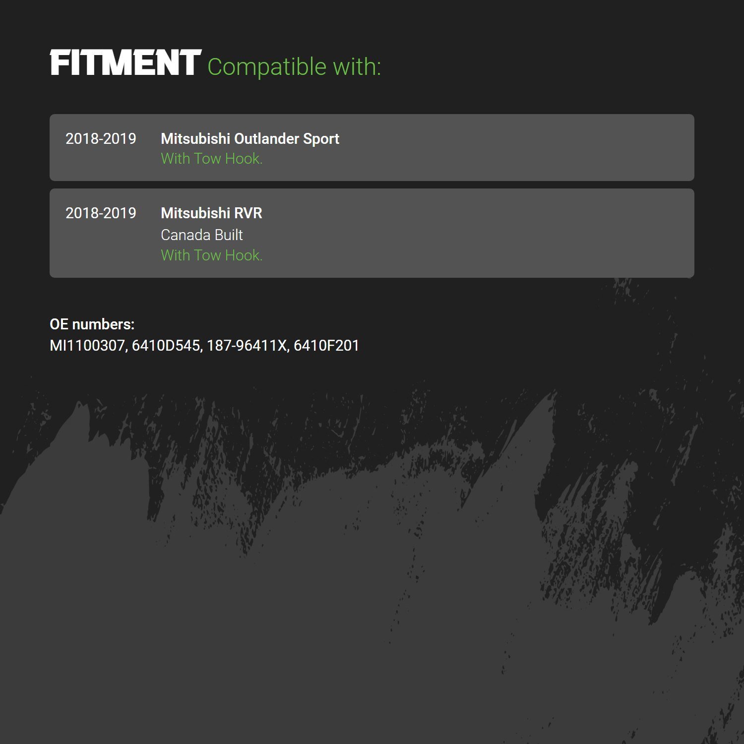 Replacement ID0004AA4679R00 - Rear Bumper Cover (Standard Line)