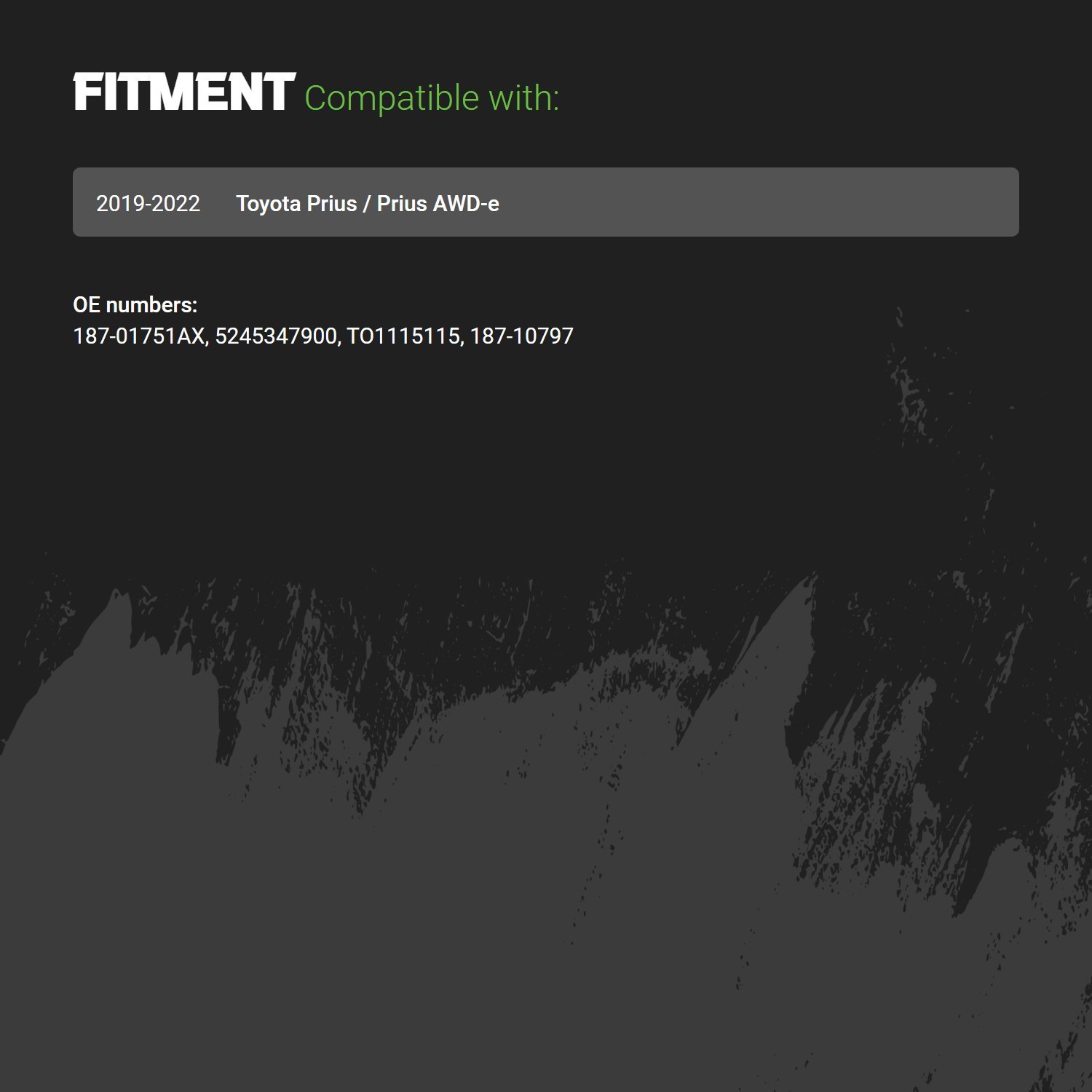 Replacement ID0004AA5644R00 - Rear Lower Bumper Cover (Standard Line)