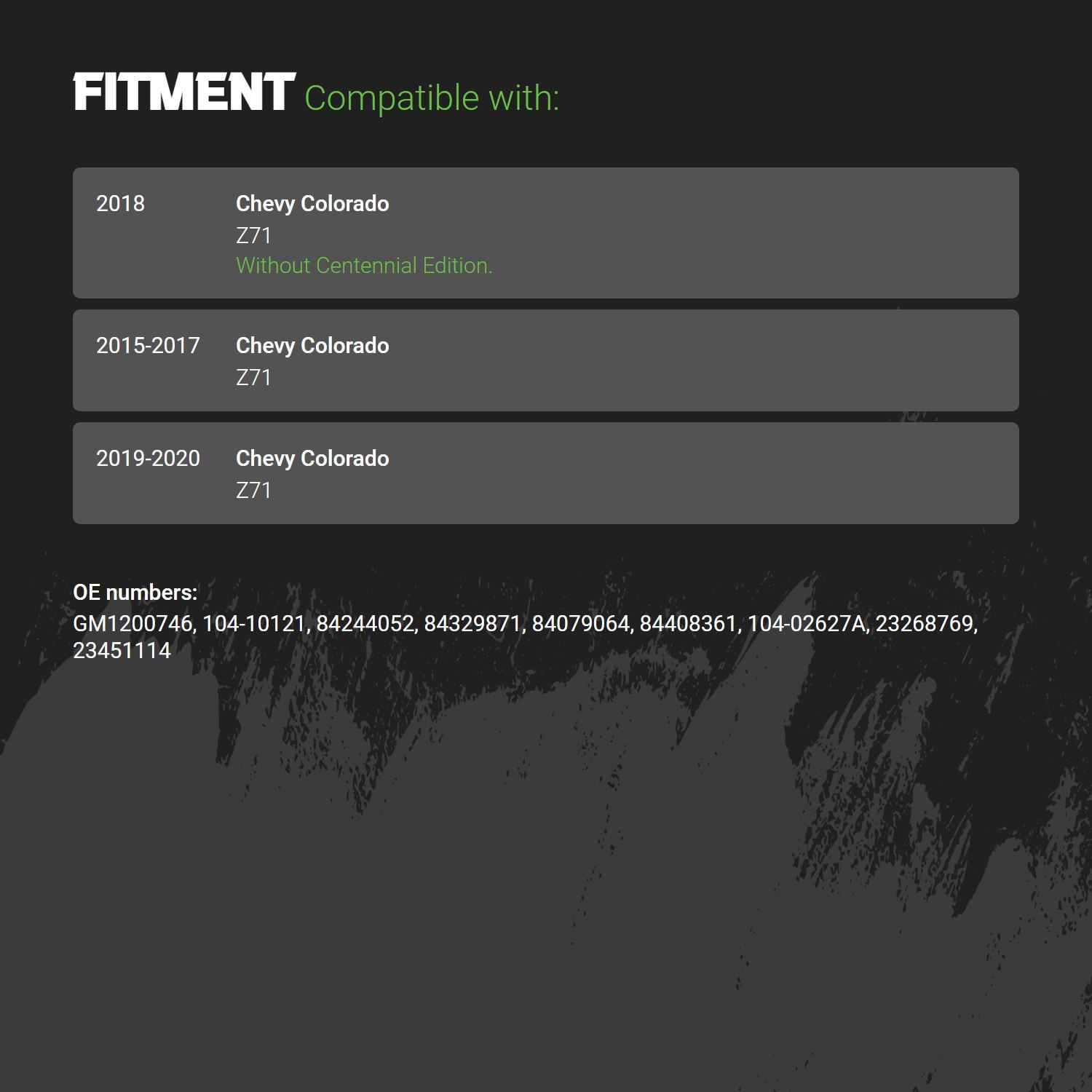 Replacement ID0006AA1482C00 - Grille (CAPA Certified)