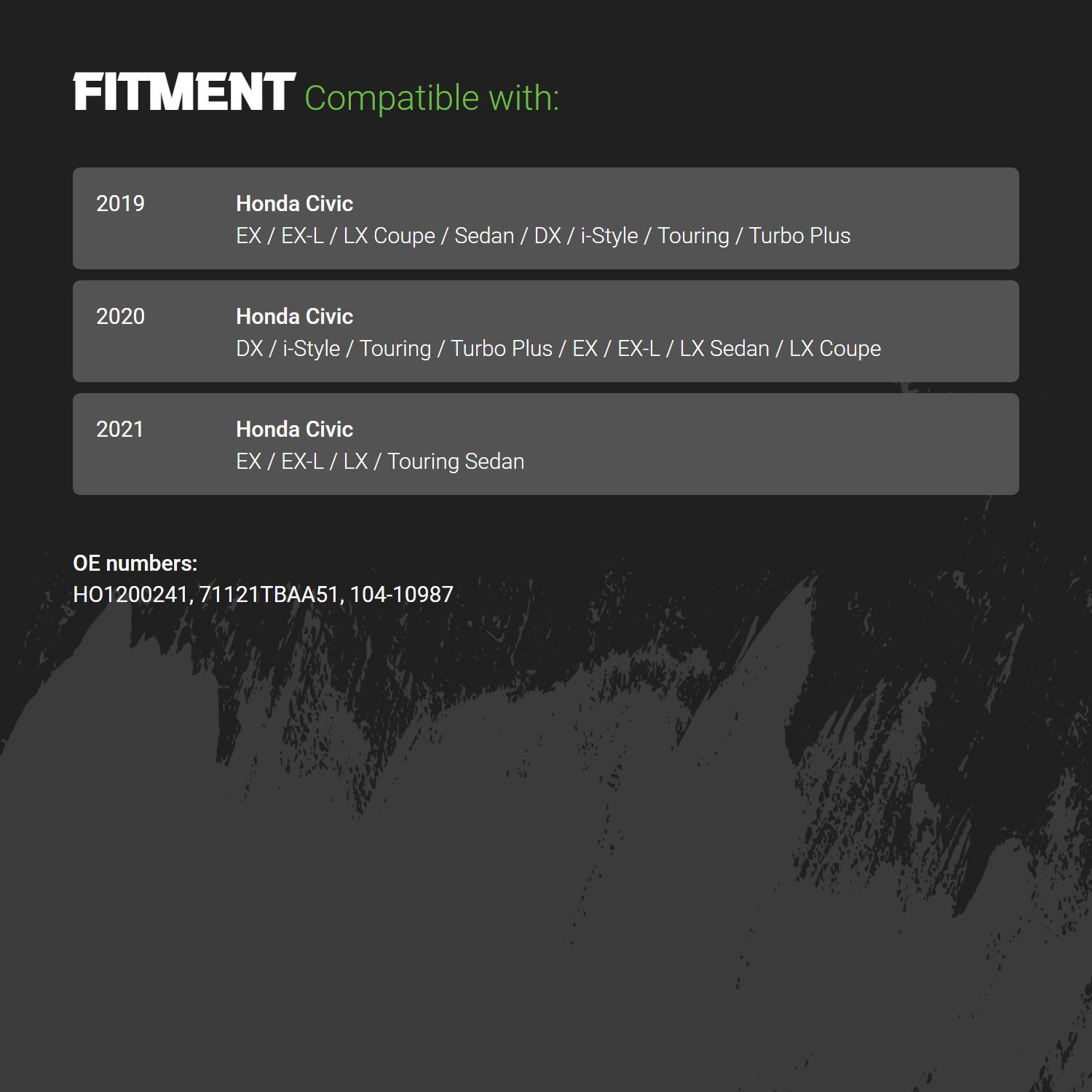 Replacement ID0006AA2347R00 - Grille (Standard Line)