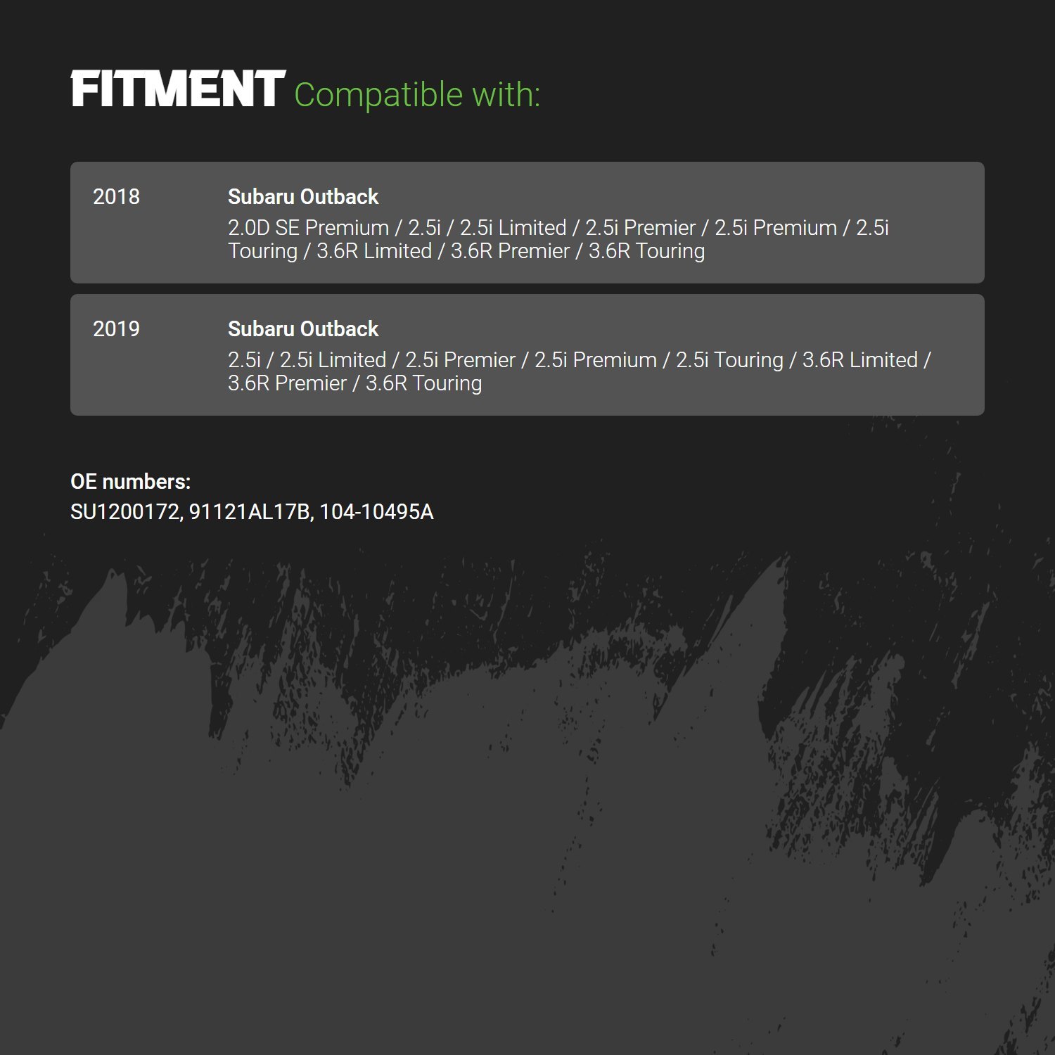 Replacement ID0006AA2627R00 - Grille (Standard Line)