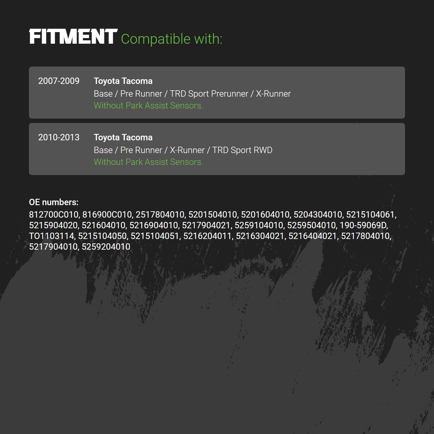 Replacement ID0011AA0420C00 - Rear Step Bumper Assembly (CAPA Certified)