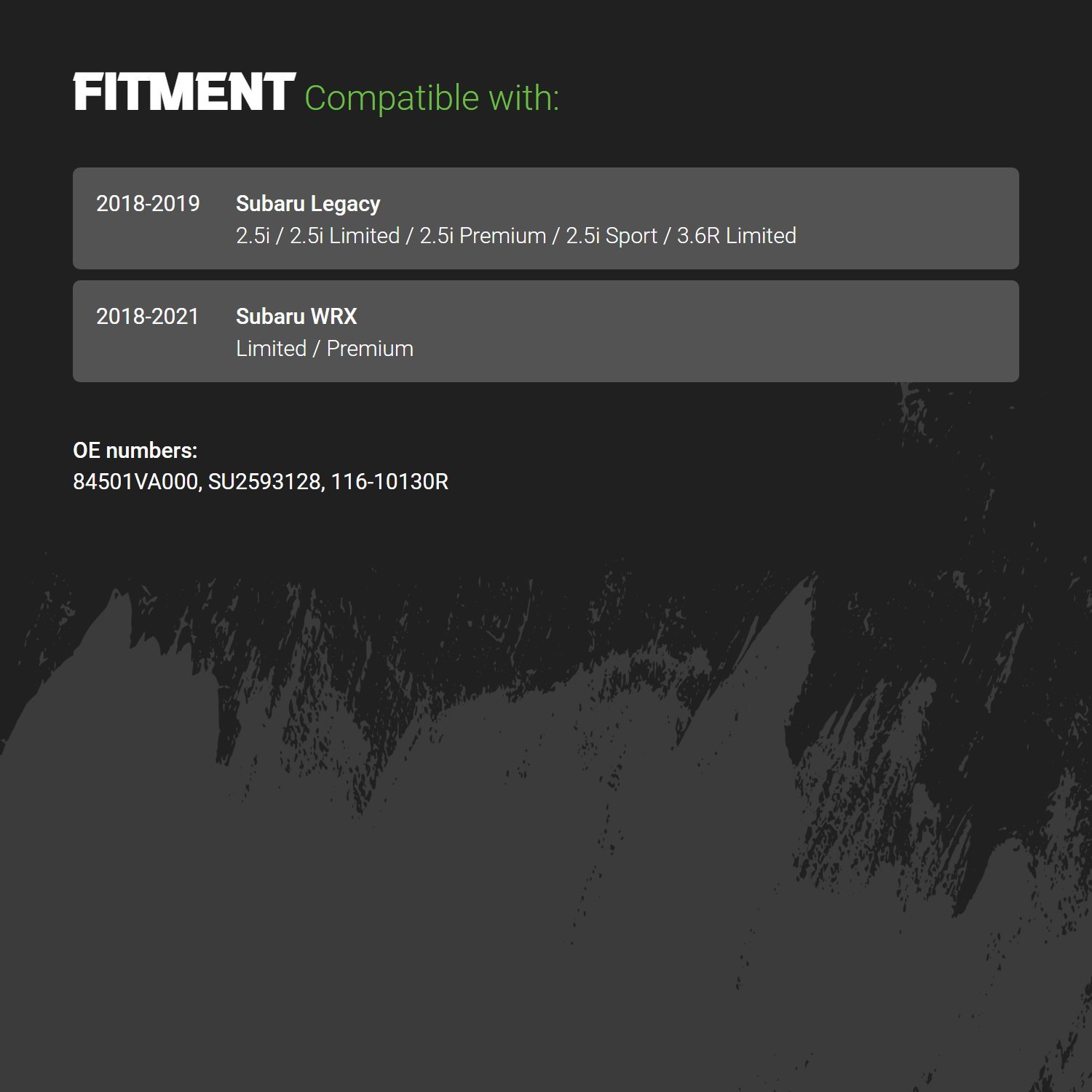 Replacement ID0022AA0609R00 - Passenger Side Fog Light (Standard Line)