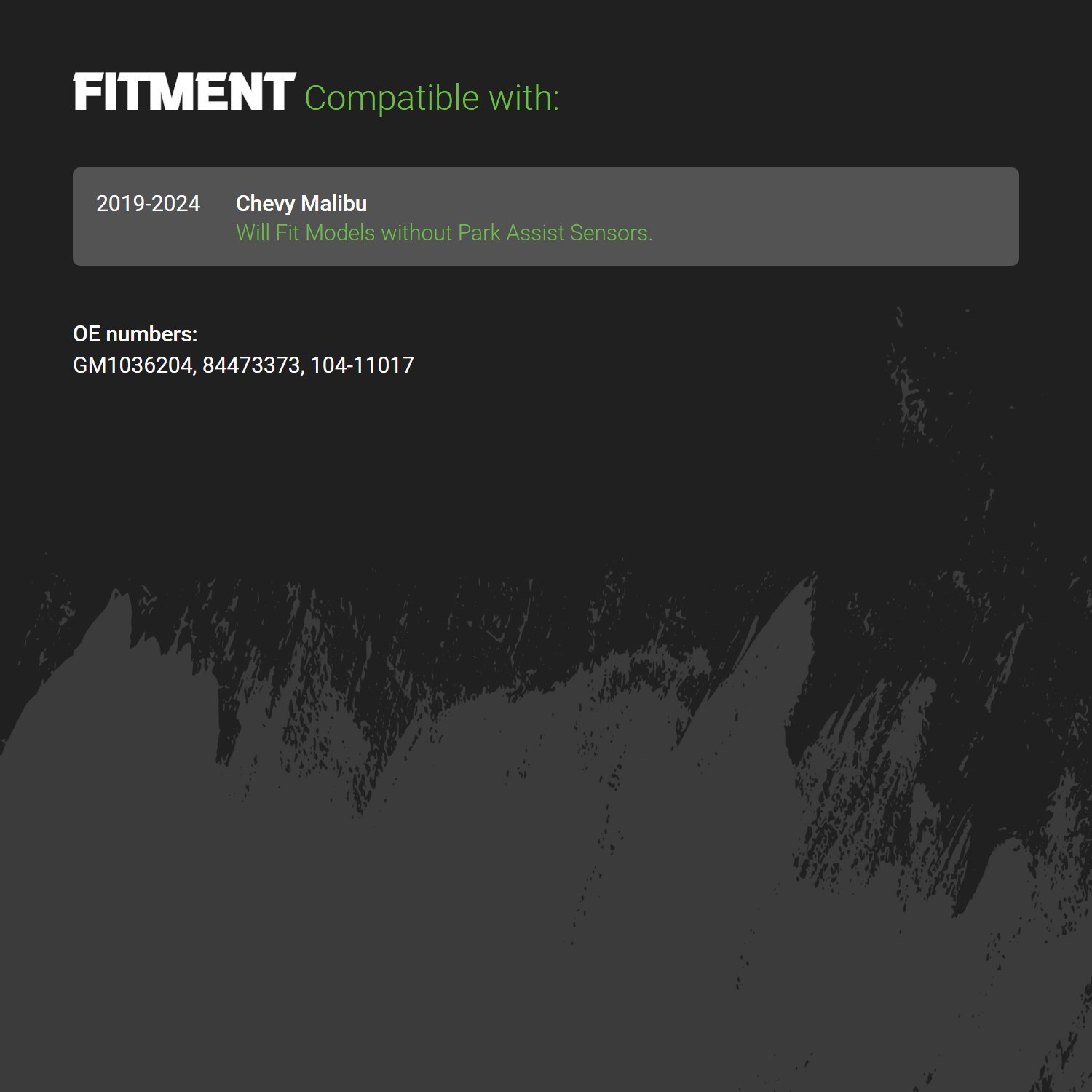 Replacement ID0030AA0820C00 - Grille (CAPA Certified)