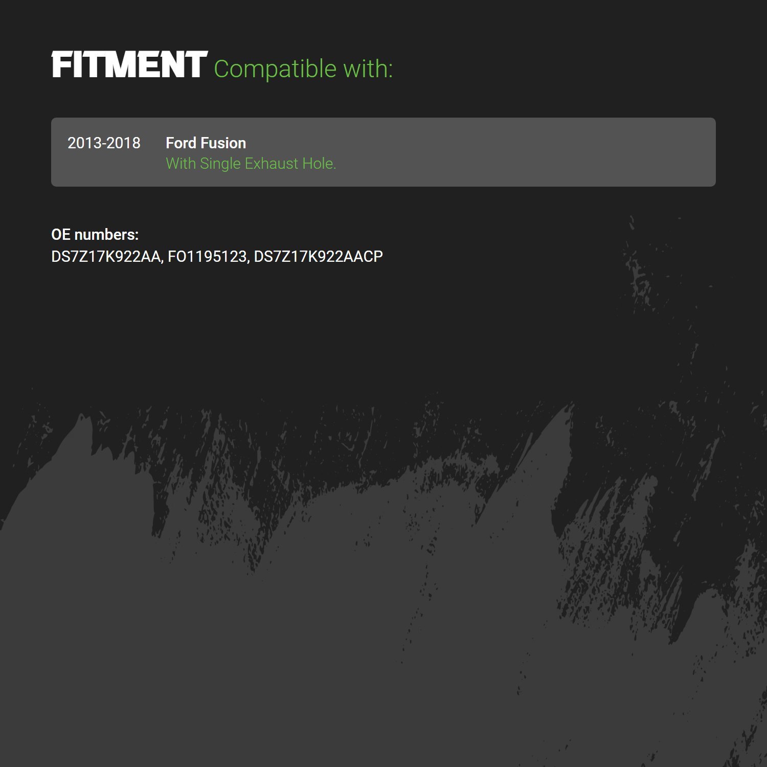 Replacement ID0032AA0645R00 - Rear Bumper Valance (Standard Line)