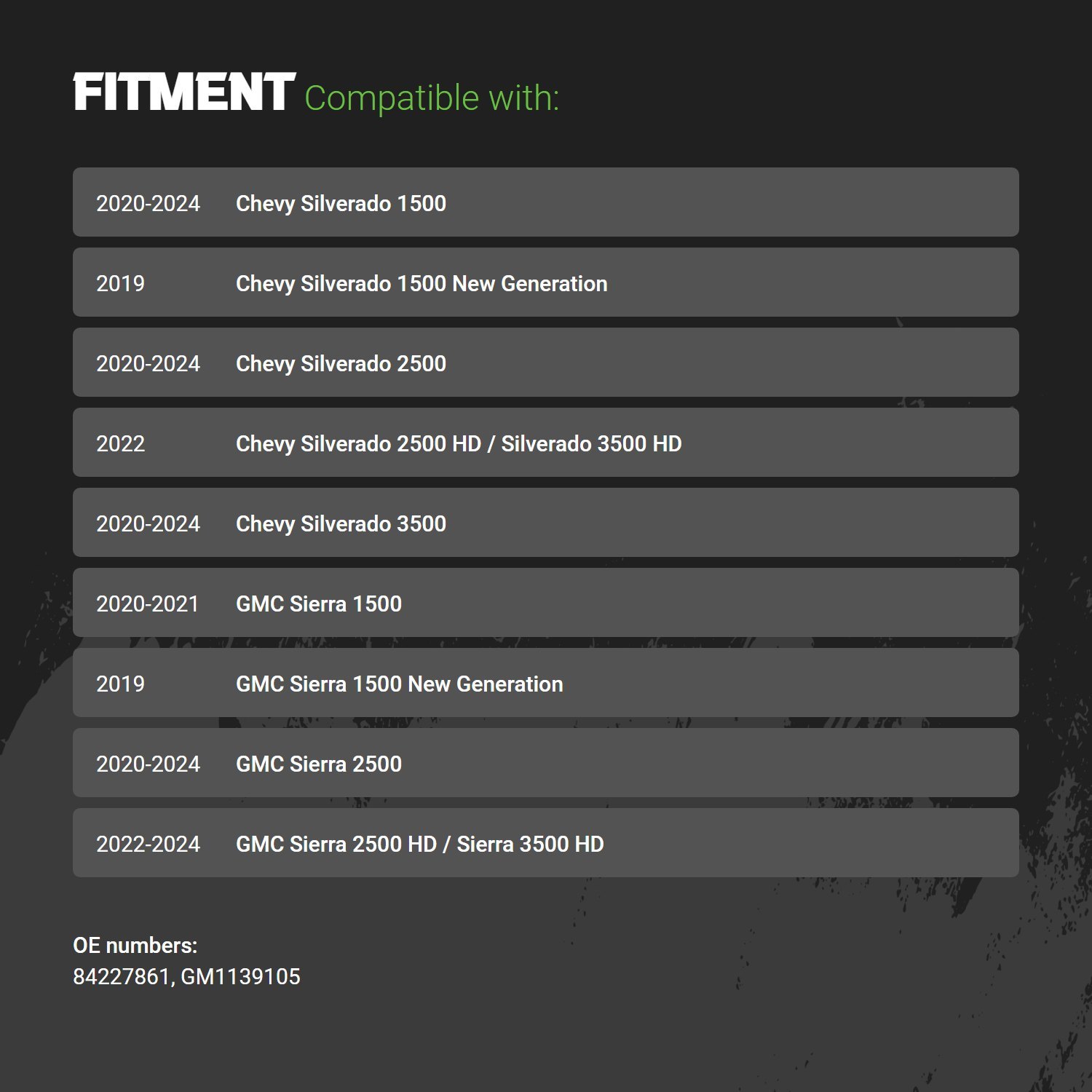 Replacement ID0032AA1189R00 - Rear Passenger Side Step Bumper End Step ...