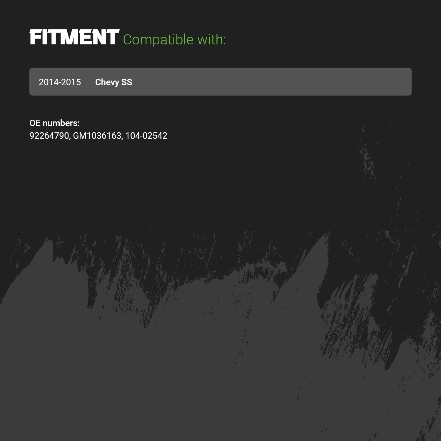 Replacement ID0045AA0692R00 - Bumper Grille Frame (Standard Line)