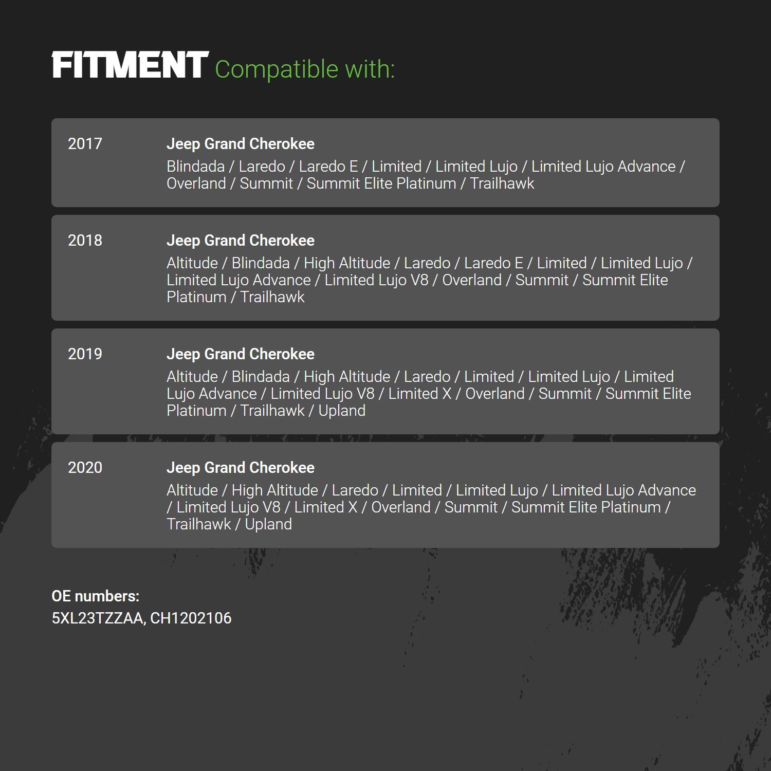 Replacement ID0045AA0806R00 - Grille Frame (Standard Line)