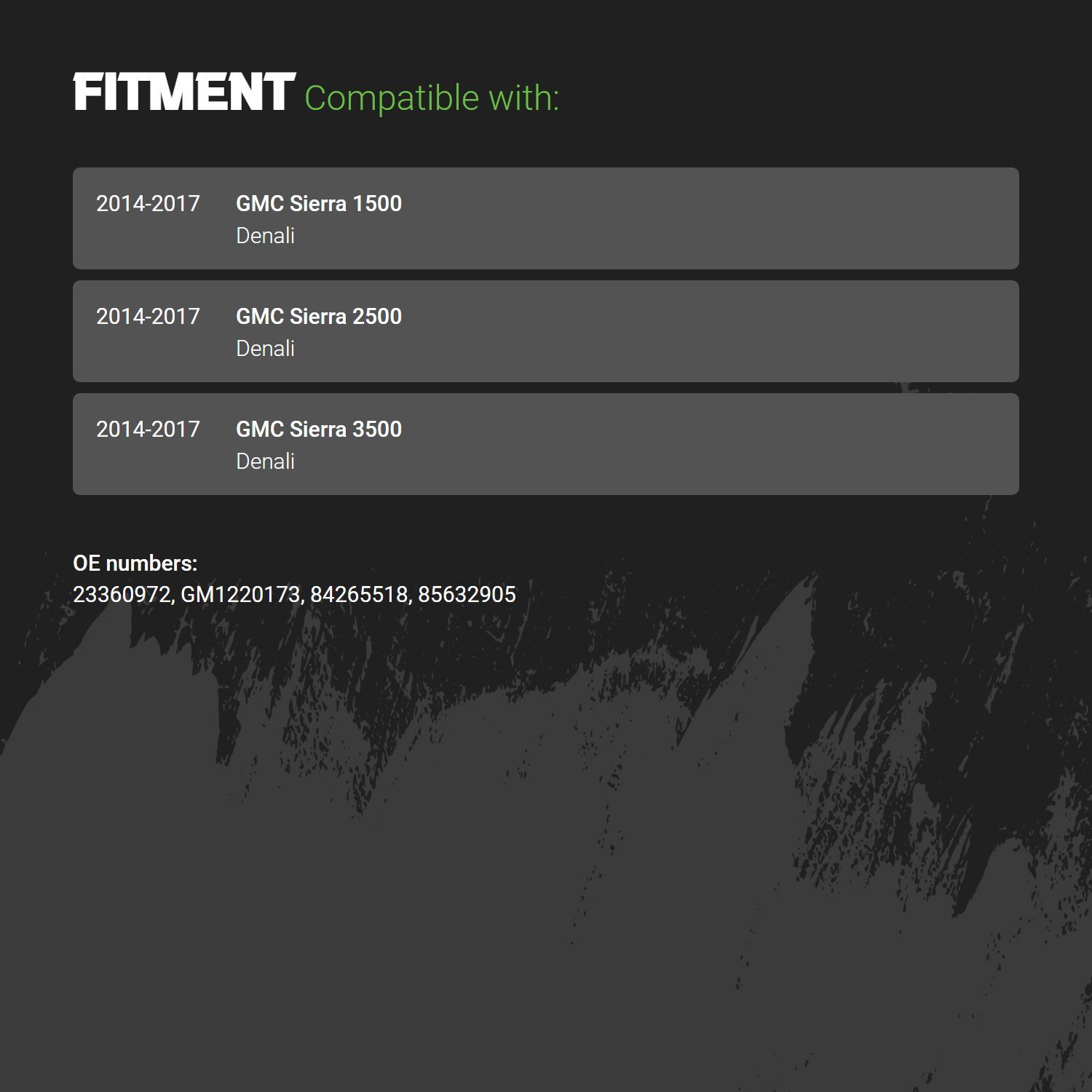 Replacement ID0047AA0014C00 - Grille Mounting Panel (CAPA Certified)