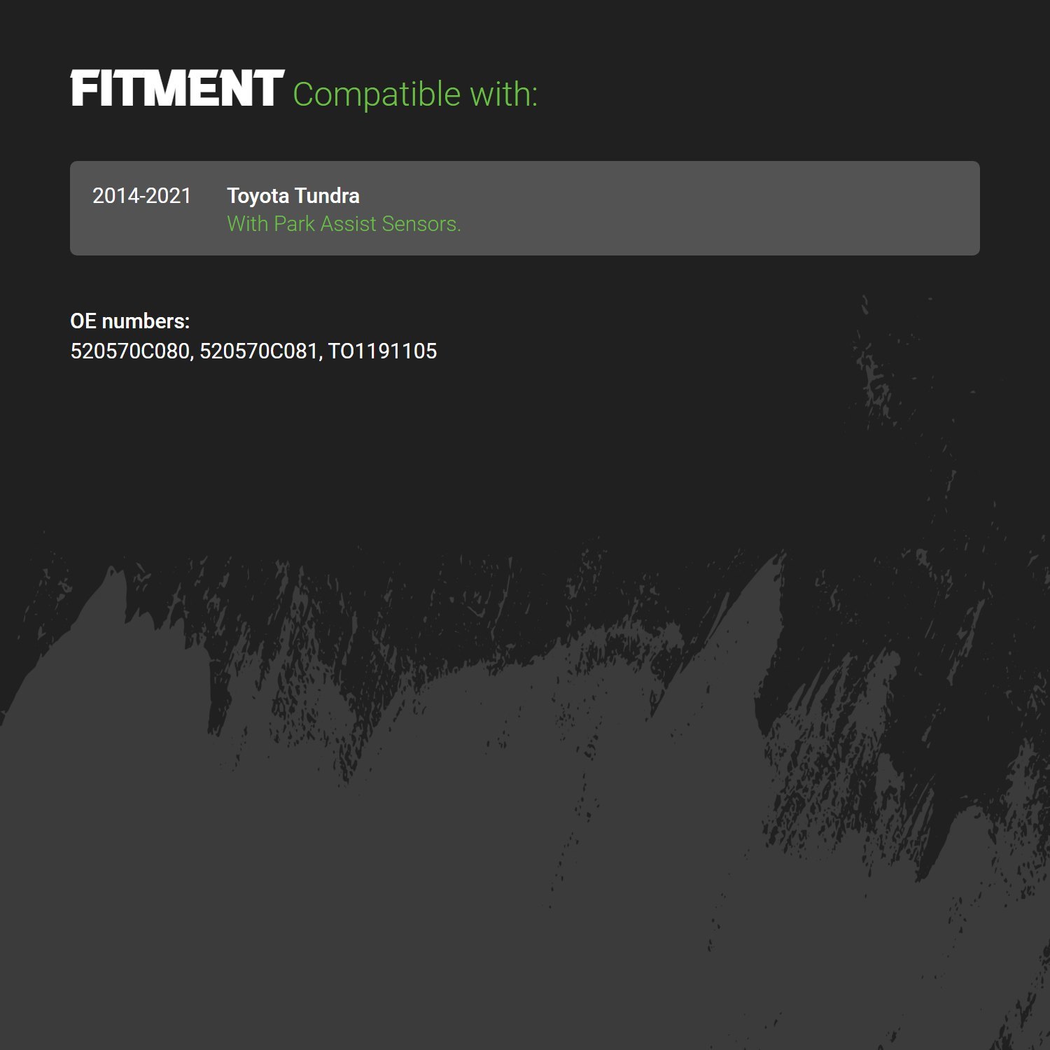 Replacement ID0059AA0098R00 - Rear Bumper Step Pad (Standard Line)