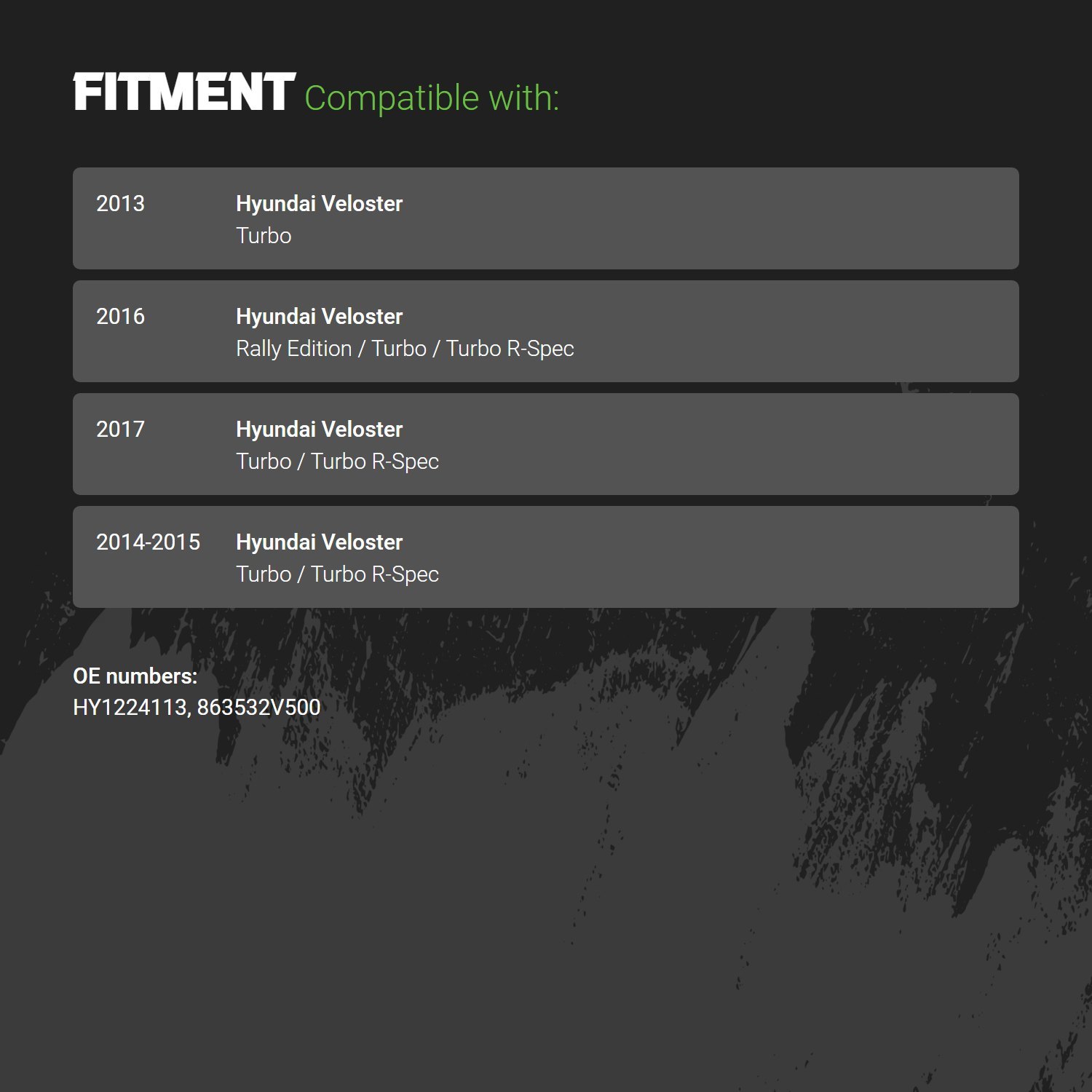 Replacement ID0108AA0059R00 - Upper Radiator Support Cover (Standard Line)