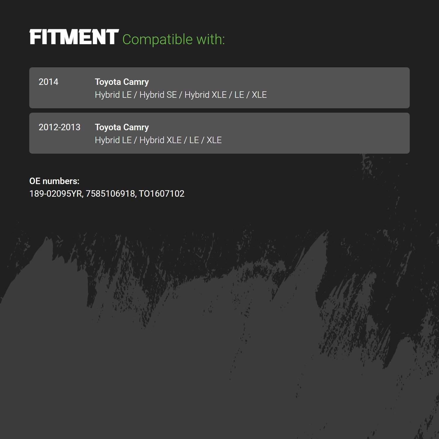 Replacement ID0146AA0091R00 - Passenger Side Skirt