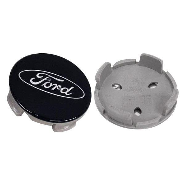 Replacement ID0607AA0297R00 - Black Wheel Center Cap With Ford Logo