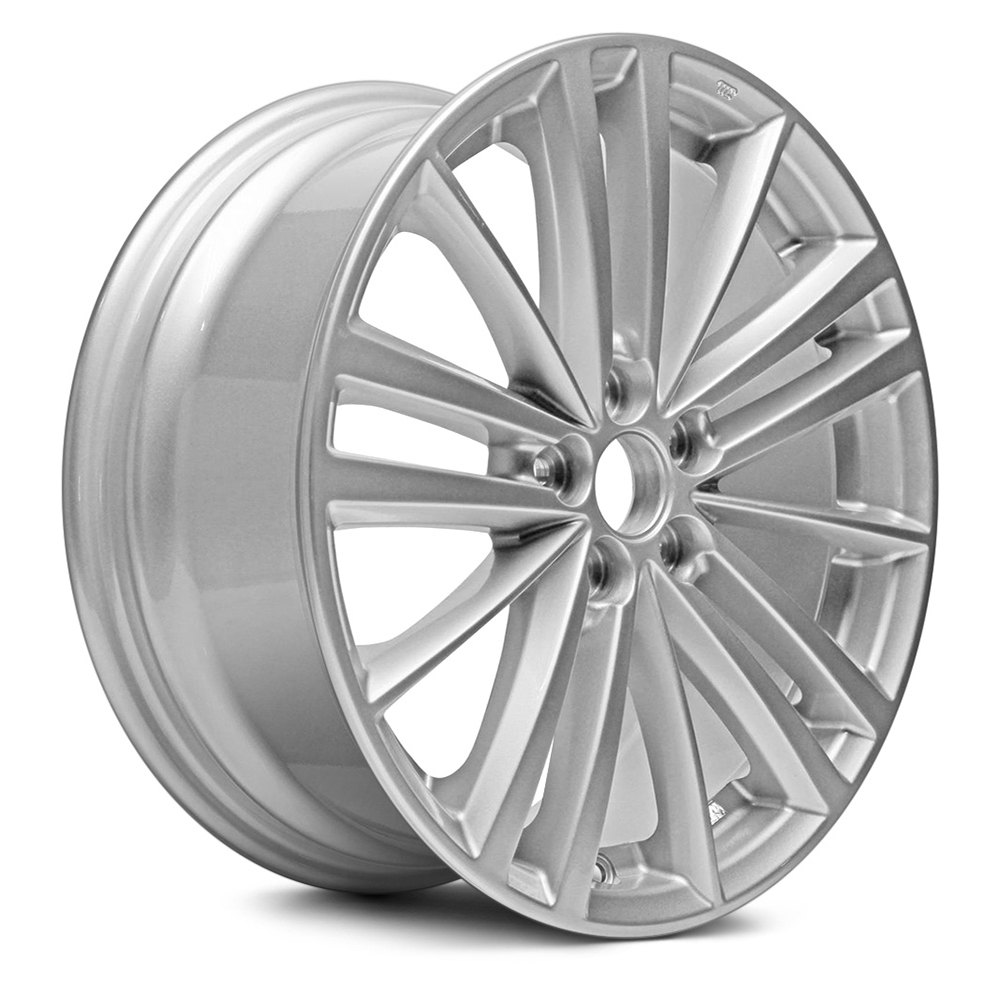 Replacement ID0607AA0525R00 - 5 W-Spoke Painted Silver 17x7 Alloy ...