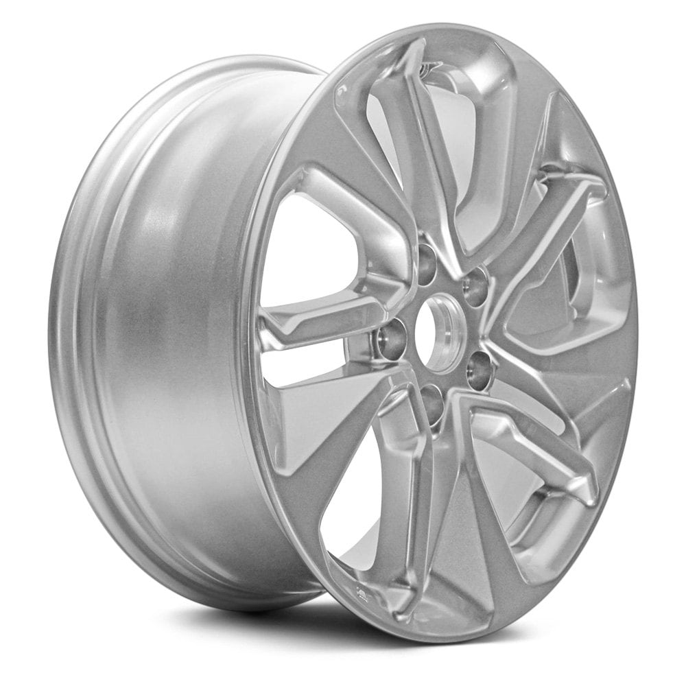 Replacement ID0607AA0616R00 - 10 Spiral-Spoke Painted Silver 17x7.5 ...