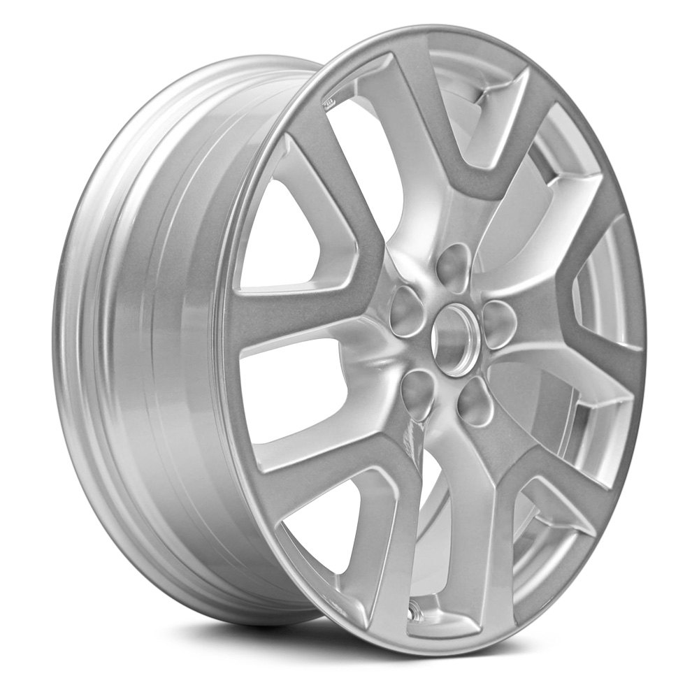Replacement ID0607AA0730R00 - 5 Y-Spoke Painted Silver 18x7 Alloy ...
