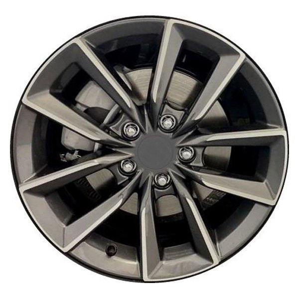 Replacement ID0607AA0740R00 - 12 I-Spoke Machined Spokes with Charcoal ...