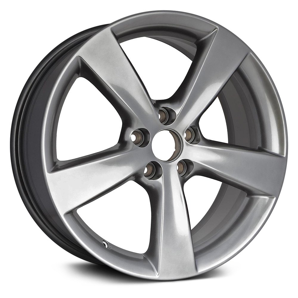 Replacement ID0607AA0929R00 - 5-Spoke Painted Dark Hyper Silver 18x7.5 ...