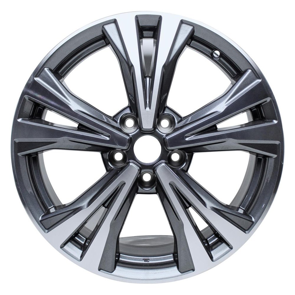 Replacement ID0607AA0932R00 - 5 V-Spoke Machined Face with Painted ...