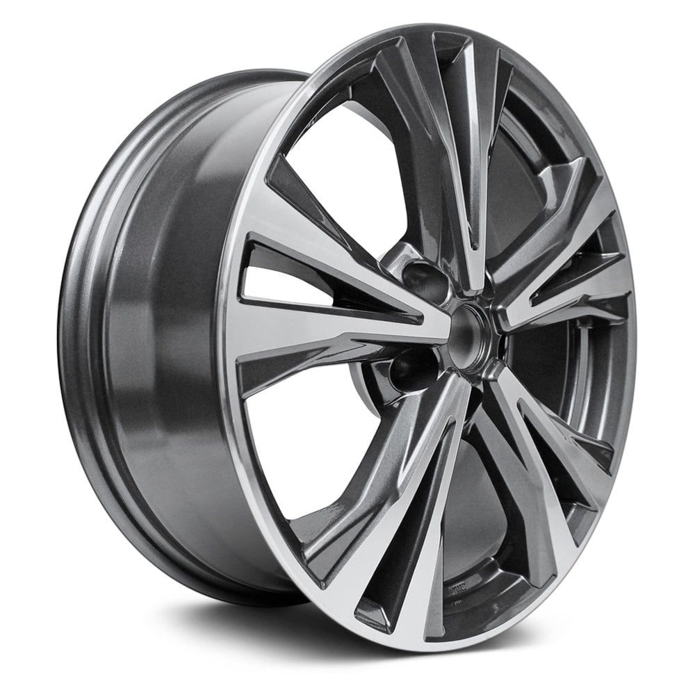 Replacement ID0607AA0932R00 - 5 V-Spoke Machined Face with Painted ...